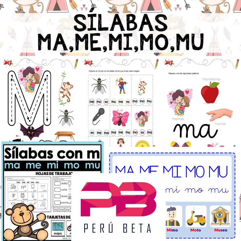 Fichas Para S labas Ma Me Mi Mo Mu Material Per Beta Fichas Para S labas Ma Me Mi Mo Mu Material Per Beta